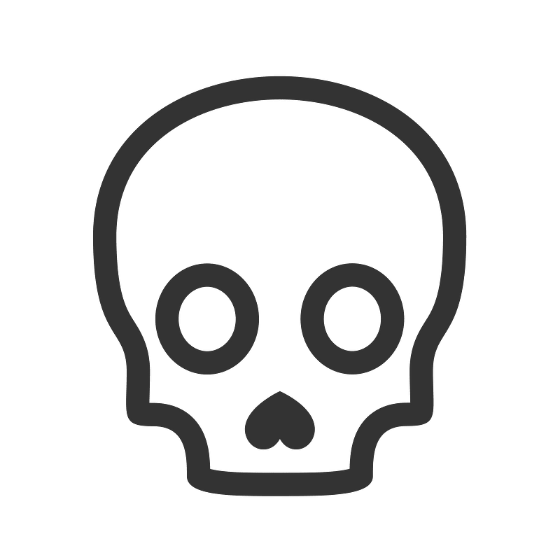 Death icon. Free download transparent .PNG | Creazilla