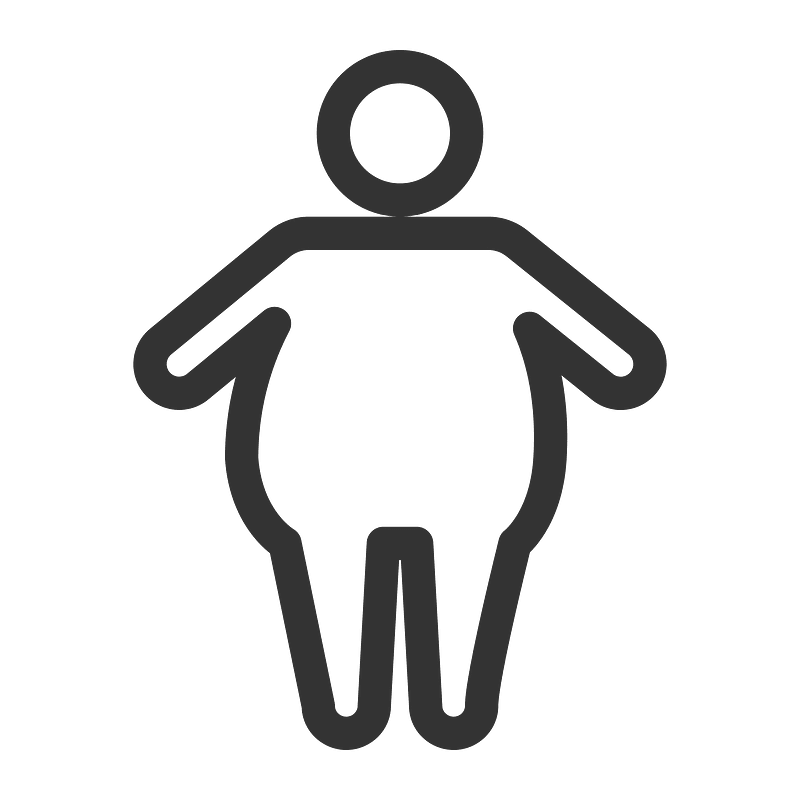Overweight icon. Free download transparent .PNG | Creazilla