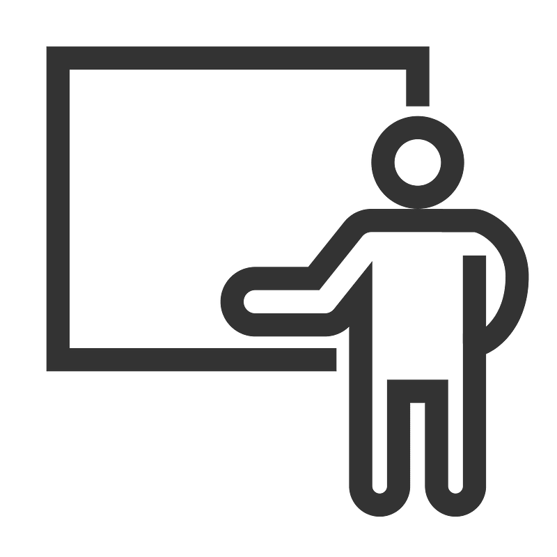 I training class icon. Free download transparent .PNG | Creazilla