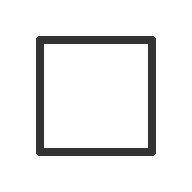 Square medium icon. Free download transparent .PNG | Creazilla