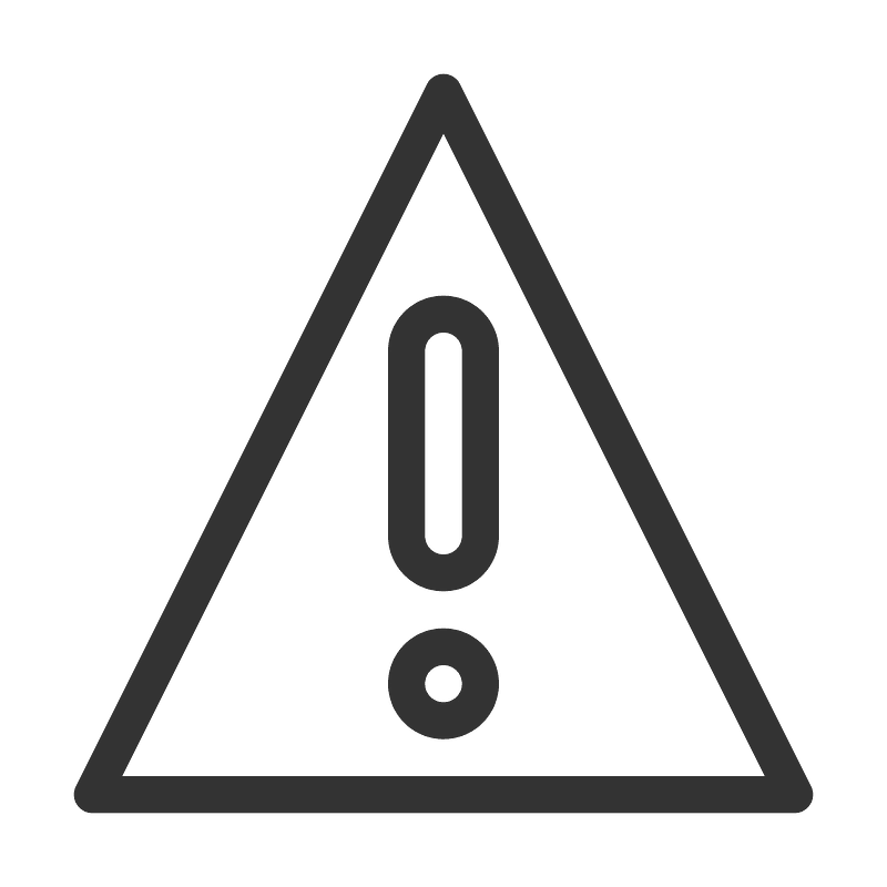 Alert triangle icon. Free download transparent .PNG | Creazilla