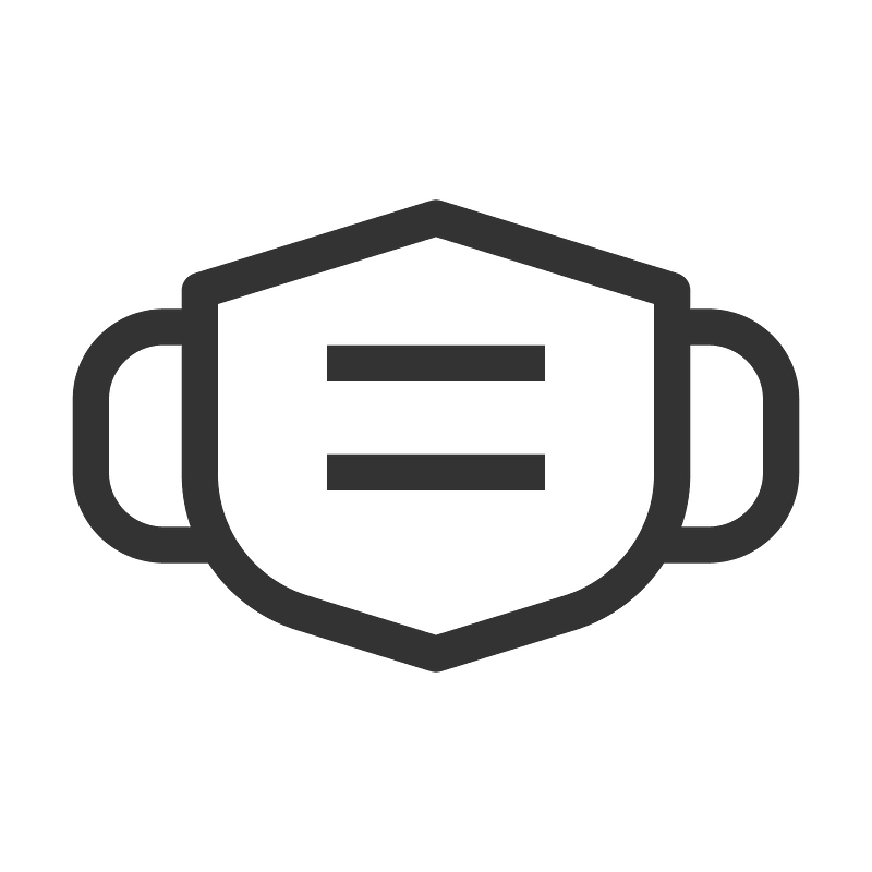 Ppe face mask icon. Free download transparent .PNG | Creazilla