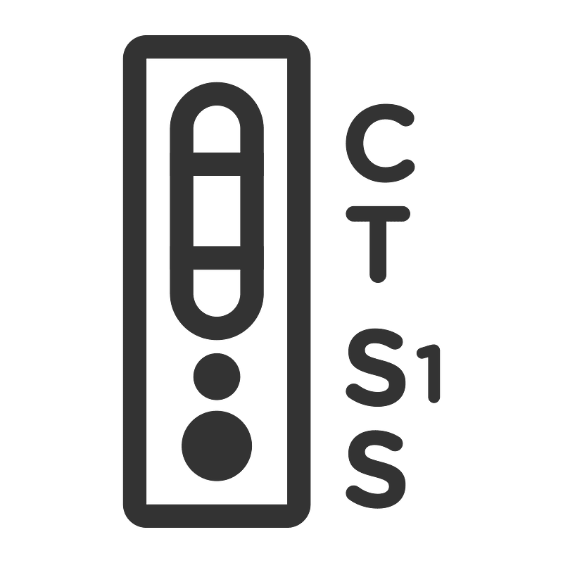 Rdt result positive icon. Free download transparent .PNG | Creazilla