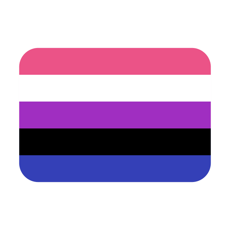 Gender fluid flag icon. Free download transparent .PNG | Creazilla