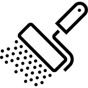 Paint roll icon. Free download transparent .PNG | Creazilla