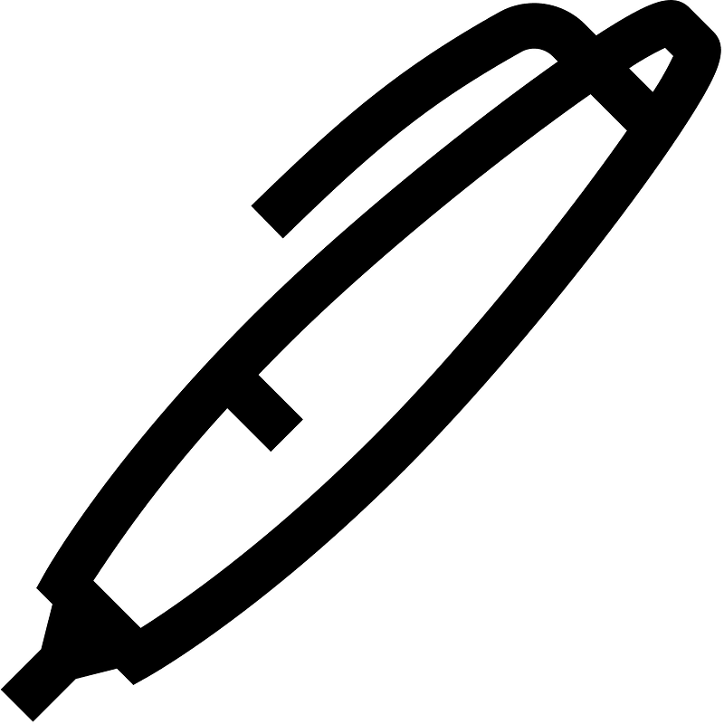 Stylographic pen - Free vector icons on creazilla.com