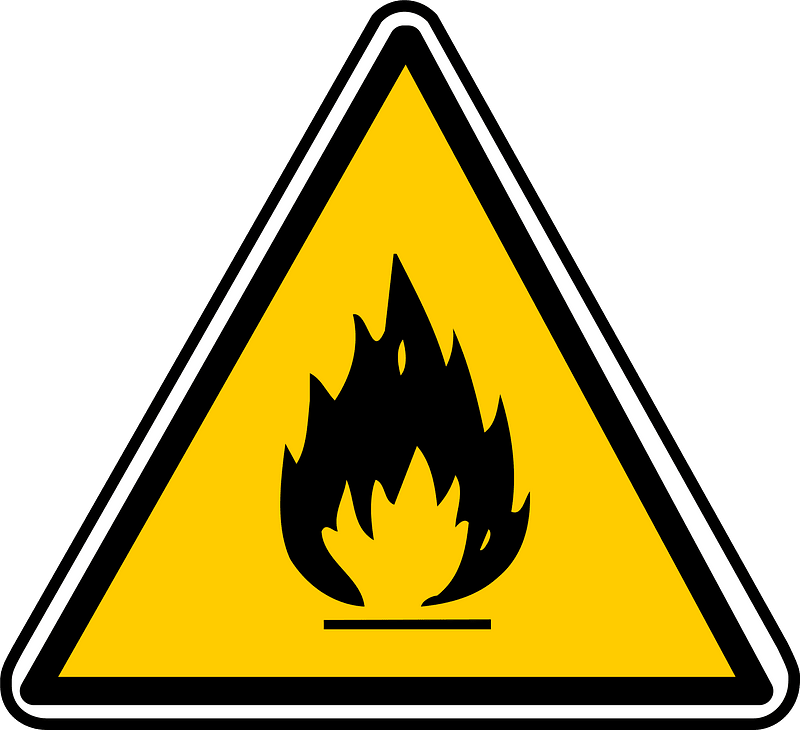 Inflammable icon. Free download transparent .PNG | Creazilla