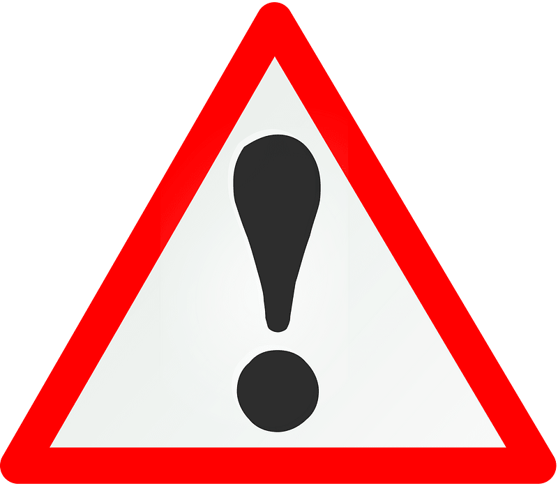 Warning icon. Free download transparent .PNG | Creazilla