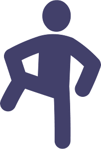 Gymnast Stick Man icon. Free download transparent .PNG | Creazilla