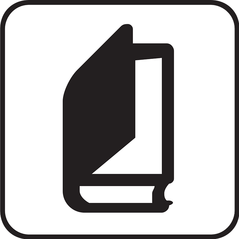 Book icon. Free download transparent .PNG | Creazilla