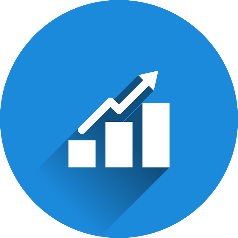 Statistics icon. Free download transparent .PNG | Creazilla