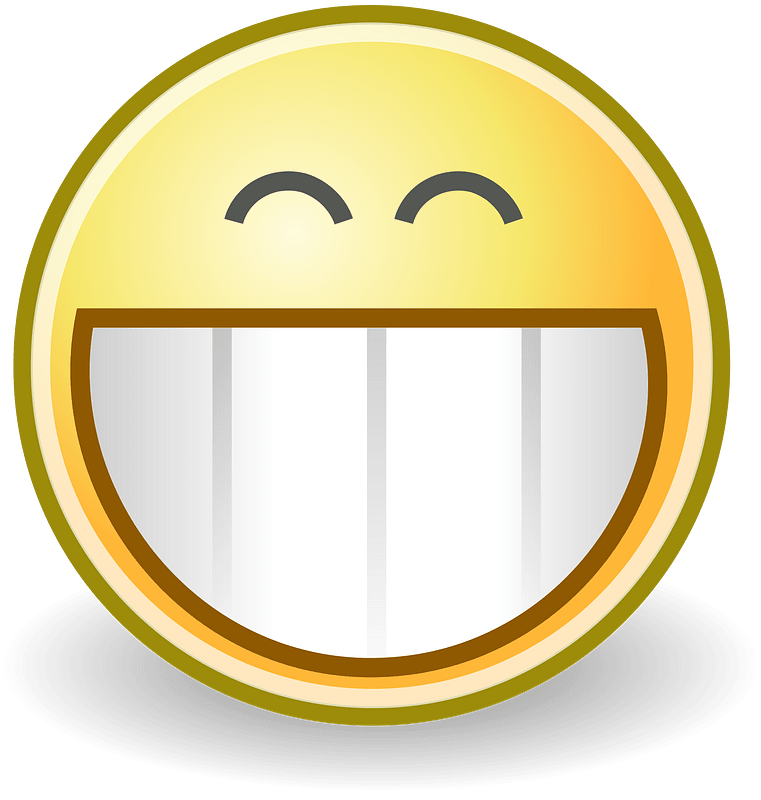 Grin icon. Free download transparent .PNG | Creazilla