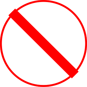 No Symbol icon. Free download transparent .PNG | Creazilla