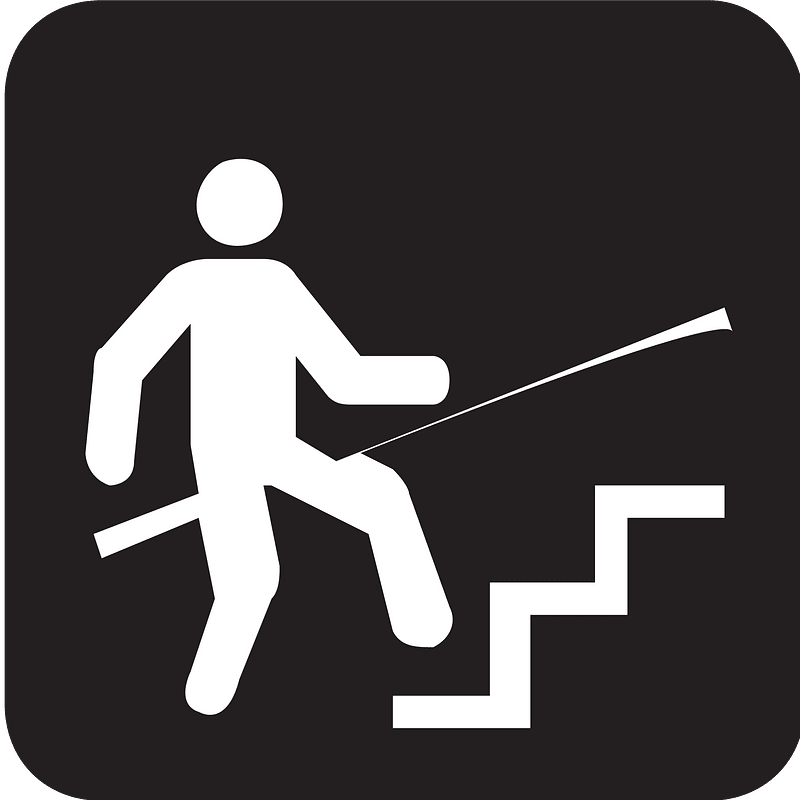 Stairs icon. Free download transparent .PNG | Creazilla