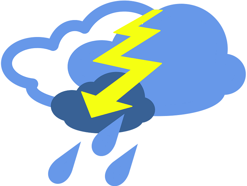 Lightning icon. Free download transparent .PNG | Creazilla
