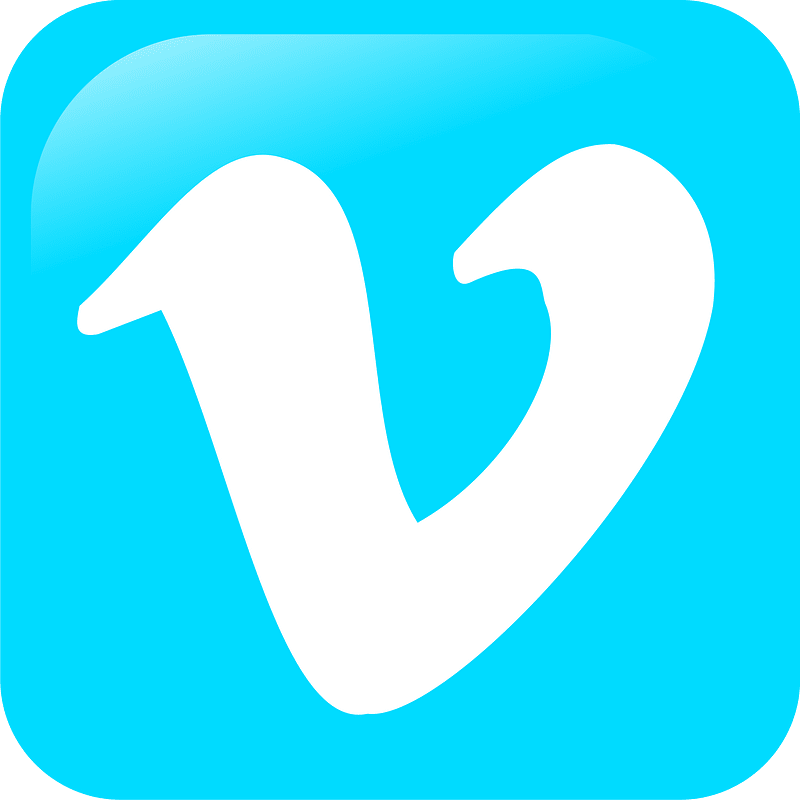 Vimeo icon. Free download transparent .PNG | Creazilla