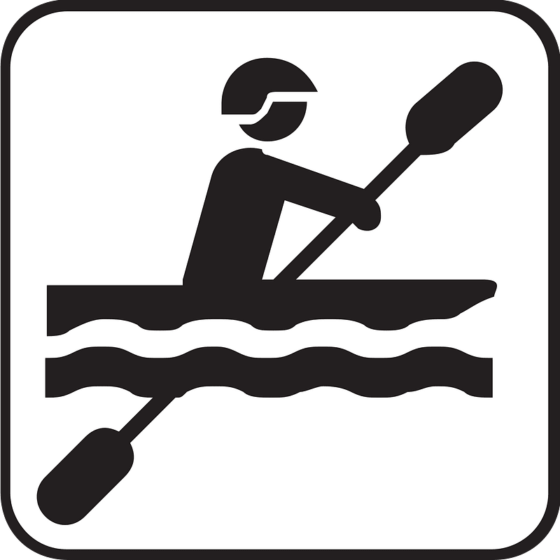 Canoeing icon. Free download transparent .PNG | Creazilla