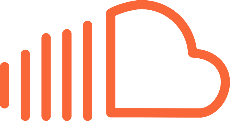 Soundcloud icon. Free download transparent .PNG | Creazilla