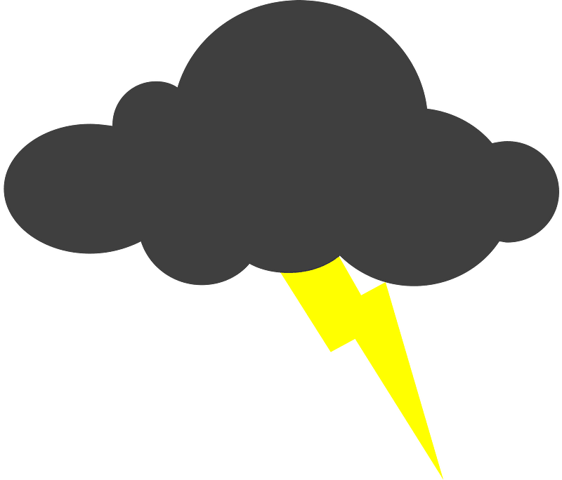 Lightning icon. Free download transparent .PNG | Creazilla