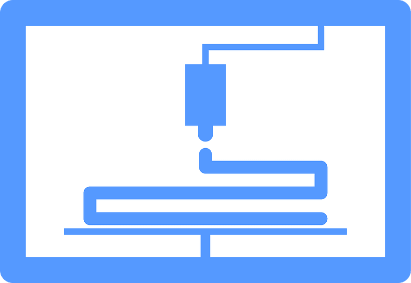 3D Printer icon. Free download transparent .PNG | Creazilla