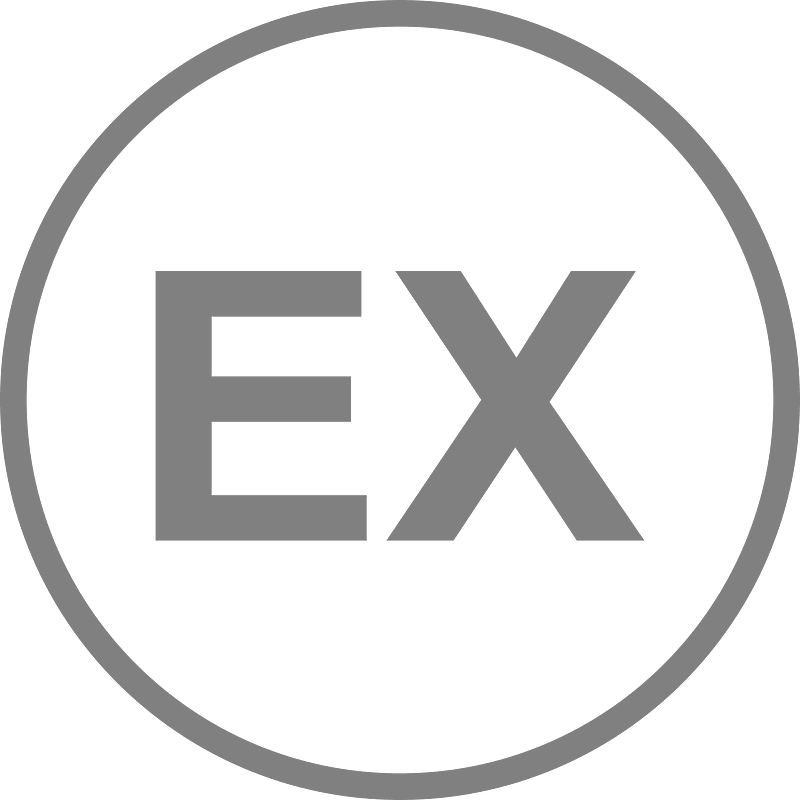 Status iucn EX icon blank icon. Free download transparent .PNG | Creazilla