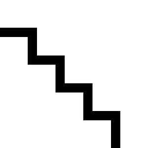 Steps icon. Free download transparent .PNG | Creazilla