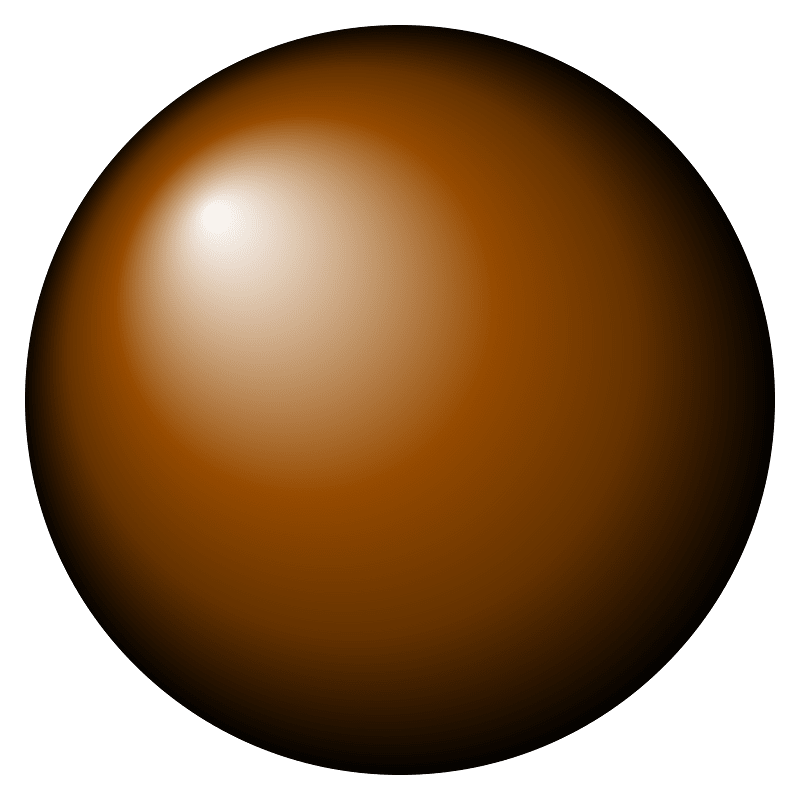 Brown pog icon. Free download transparent .PNG | Creazilla