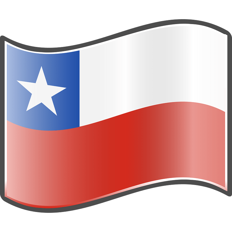Nuvola Chile flag - Free vector icons on creazilla.com