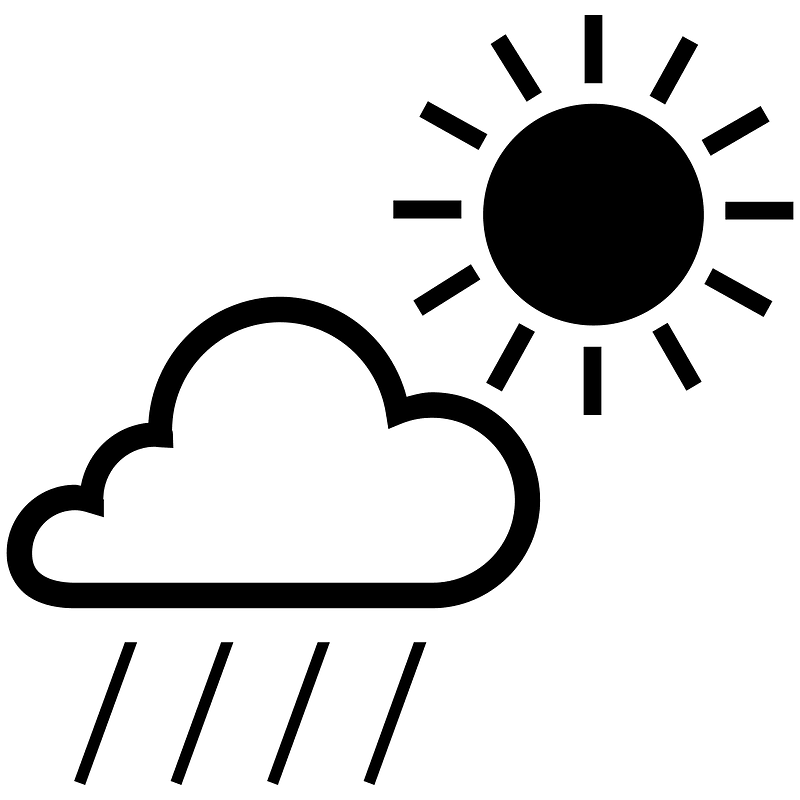 Weather Icons - hi shwrs icon. Free download transparent .PNG | Creazilla