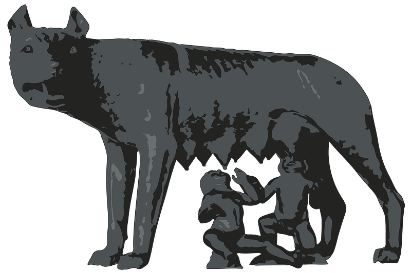 Capitoline Wolf of Roman Kingdom icon. Free download transparent .PNG ...