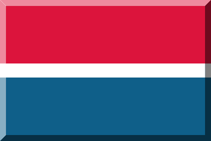 600px HEX-DC143C HEX-0F5F89 horizontal White thin stripe icon. Free ...