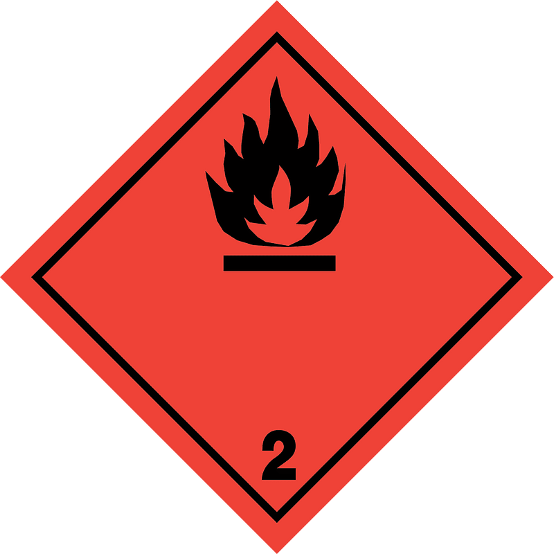 Klasa 2 ADR icon. Free download transparent .PNG | Creazilla