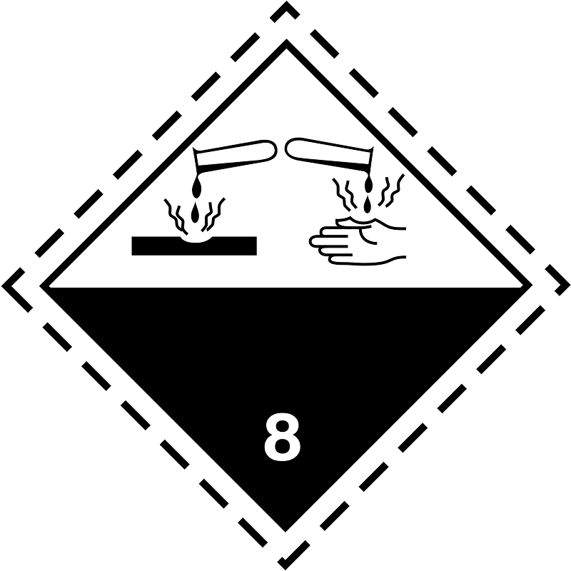 Klasa 8 ADR icon. Free download transparent .PNG | Creazilla