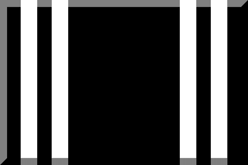 600px vertical Black with White stripes icon. Free download transparent ...