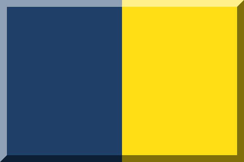 600px vertical HEX-1F4169 HEX-FFDE15 icon. Free download transparent ...