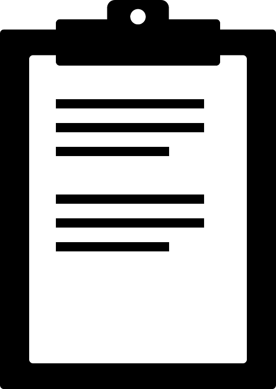 Clipboard (1714) - The Noun Project icon. Free download transparent ...