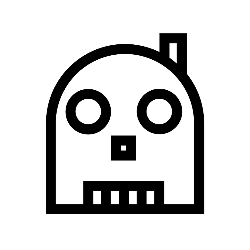 Robot (664156) - The Noun Project icon. Free download transparent .PNG ...