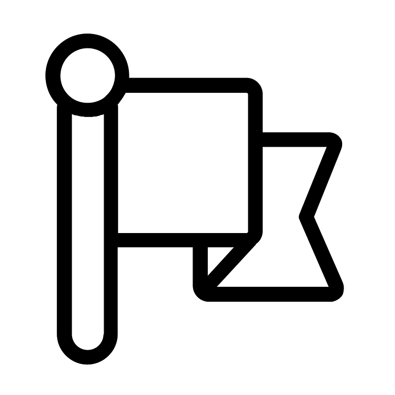 Flag (89062) - The Noun Project icon. Free download transparent .PNG ...