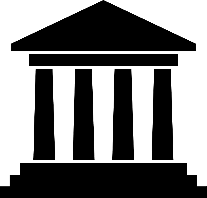 Government icon (black) icon. Free download transparent .PNG | Creazilla