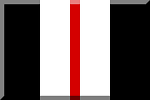 600px vertical White HEX-C7021D middle icon. Free download transparent ...