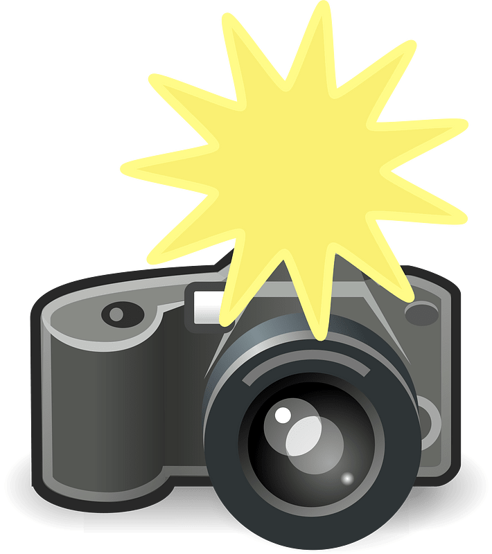 Camera flash icon. Free download transparent .PNG | Creazilla