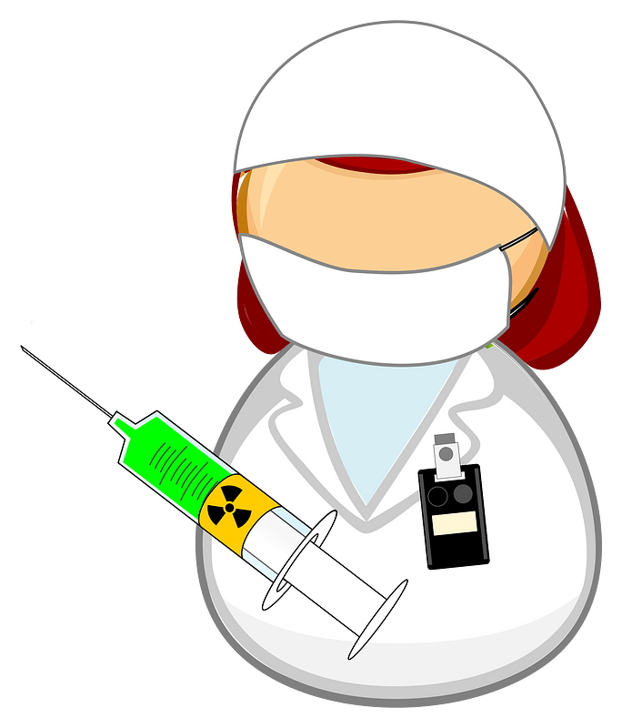 Nuclear medicine worker - Free vector icons on creazilla.com