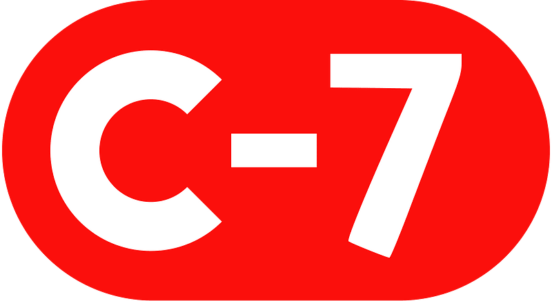 Cercanías Madrid C7 icon. Free download transparent .PNG | Creazilla