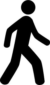Walking icon. Free download transparent .PNG | Creazilla