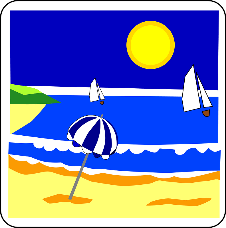Pictograma playa icon. Free download transparent .PNG | Creazilla