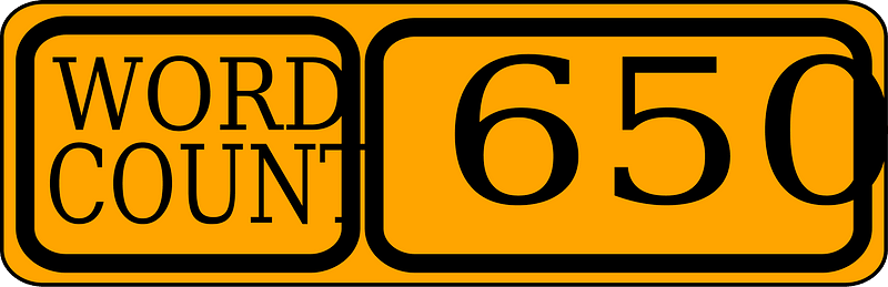 Word Count h 650 icon. Free download transparent .PNG | Creazilla