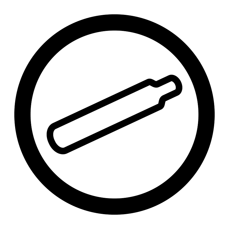 WHMIS Class A icon. Free download transparent .PNG | Creazilla