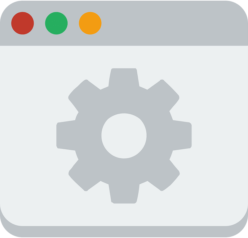 Browser settings icon. Free download transparent .PNG | Creazilla
