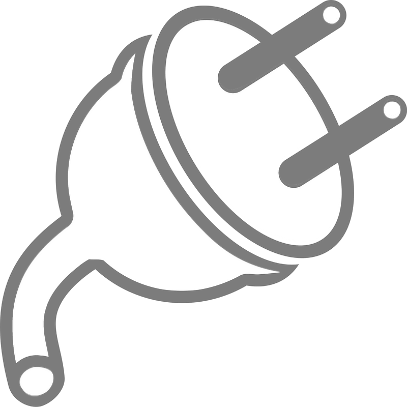 Plug icon. Free download transparent .PNG | Creazilla