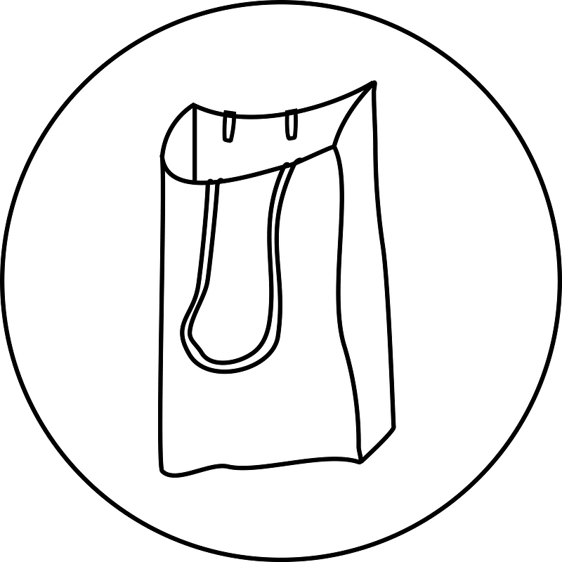 Bag icon. Free download transparent .PNG | Creazilla